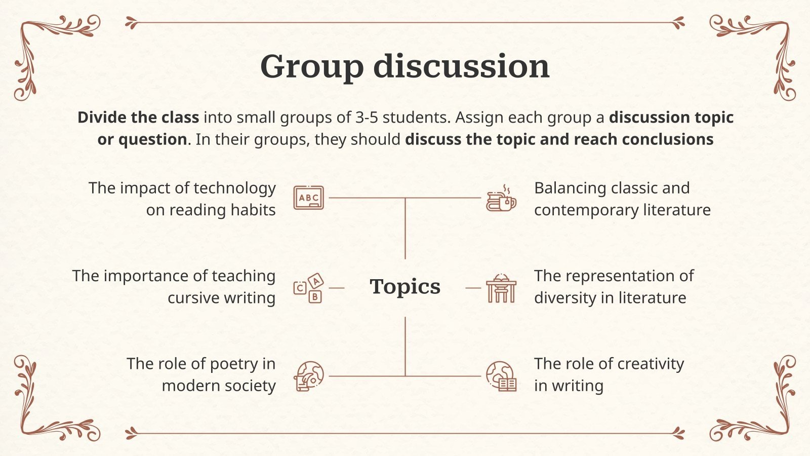 English Literature Class Presentation