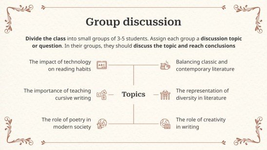 English Literature Class Presentation