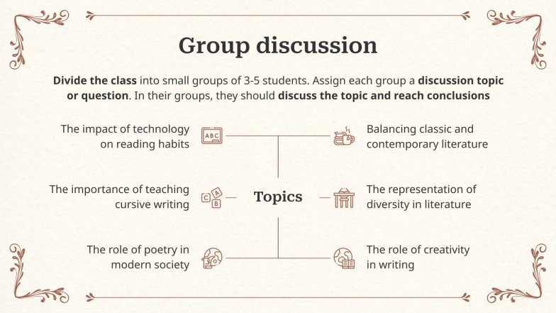 English Literature Class Presentation