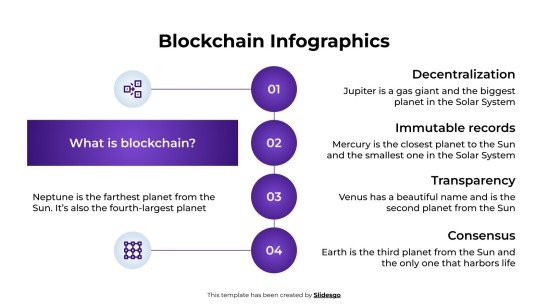 Blockchain Infographics Template