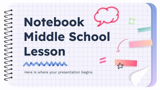 Notebook Middle School Lesson Presentation