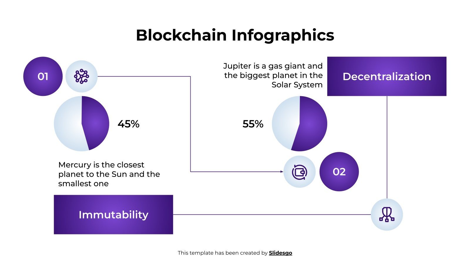Blockchain Infographics Template