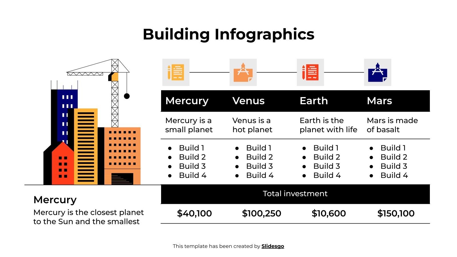Building Infographics Template