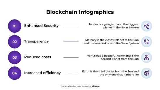 Blockchain Infographics Template
