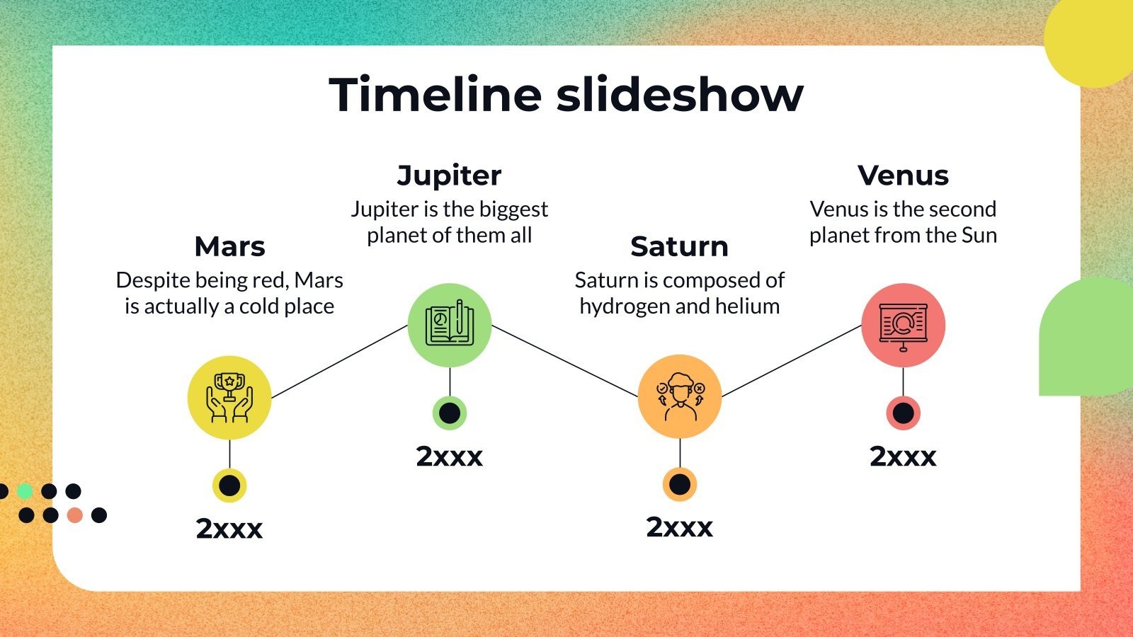 Timeline Slideshow Presentation