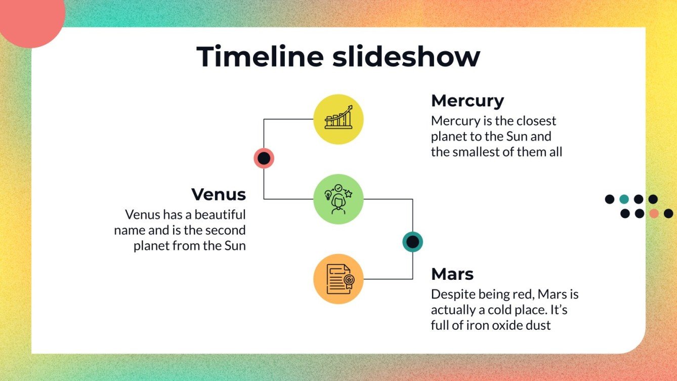 Timeline Slideshow Presentation