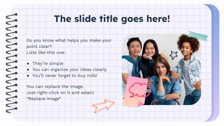 Notebook Middle School Lesson Presentation