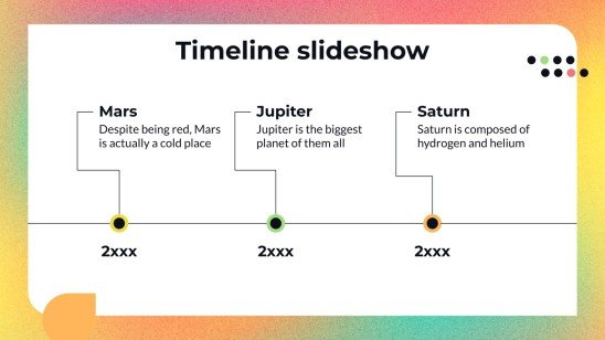 Timeline Slideshow Presentation