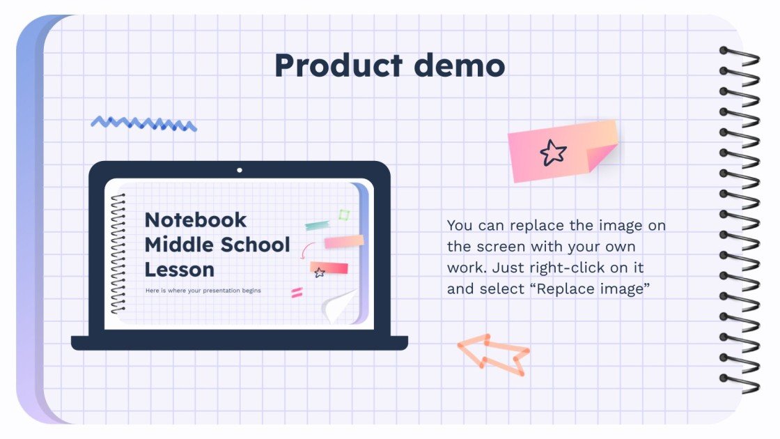 Notebook Middle School Lesson Presentation