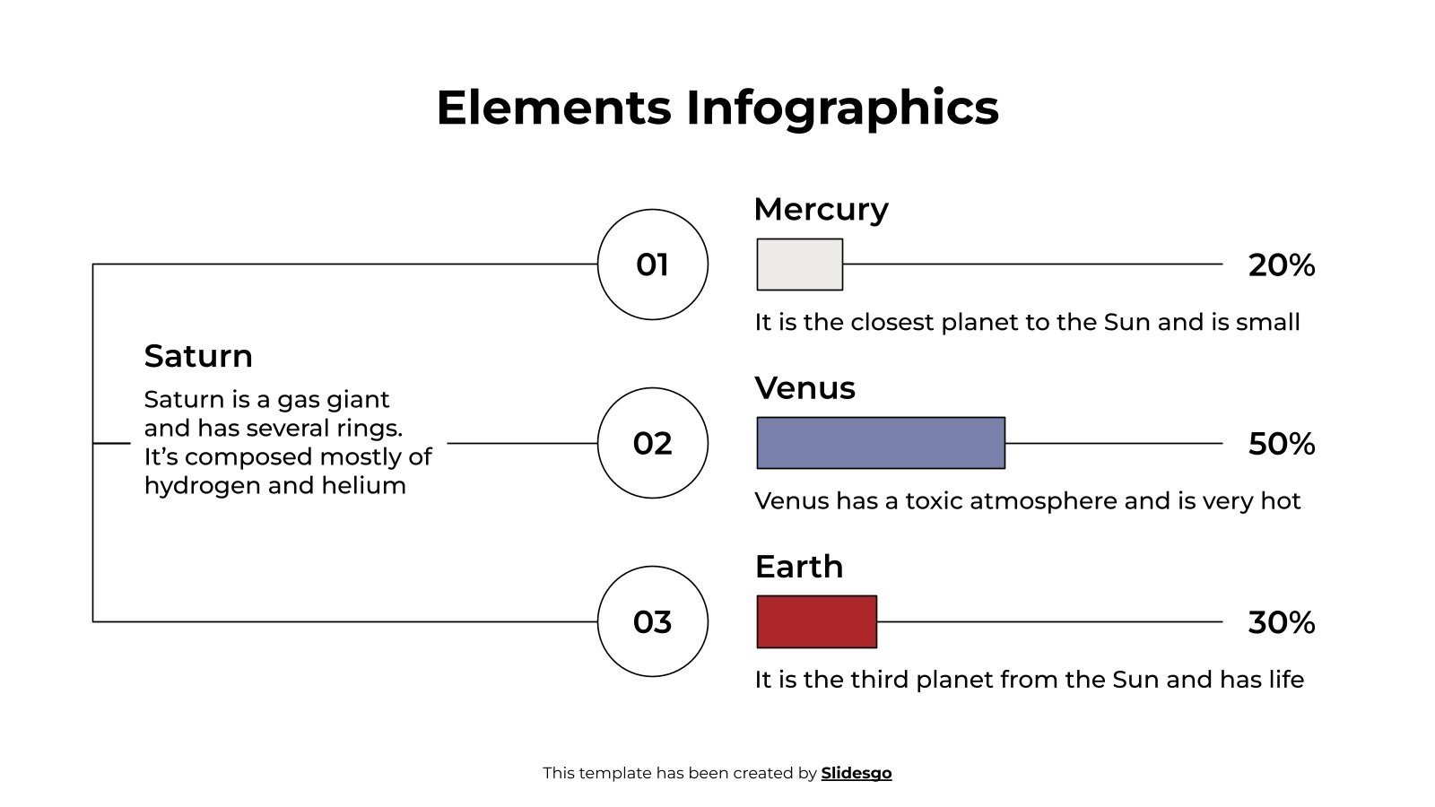 Elements Infographics Template