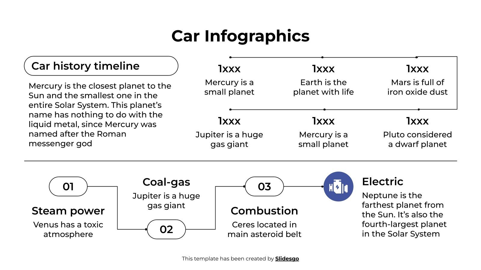 Car Infographics Template