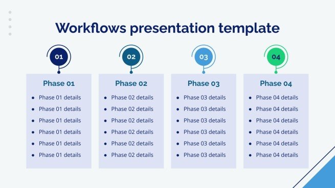 Workflows Presentation Template Presentation