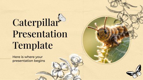 Caterpillar Presentation Template Presentation