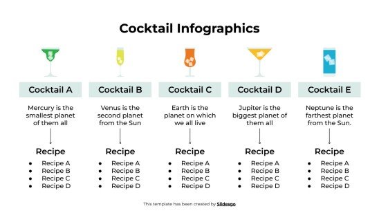 Cocktail Infographics Presentation