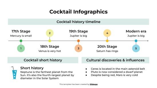 Cocktail Infographics Presentation