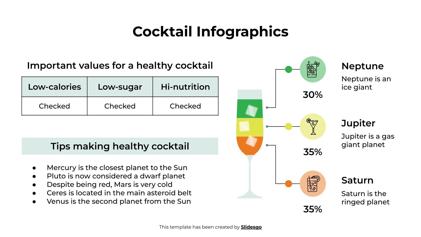 Cocktail Infographics Presentation