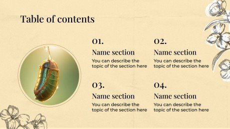 Caterpillar Presentation Template Presentation