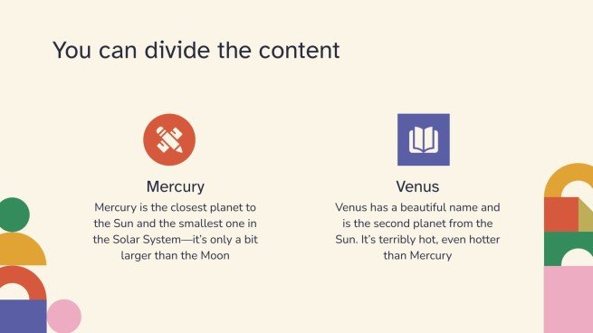 Building Blocks Pattern for Education Presentation