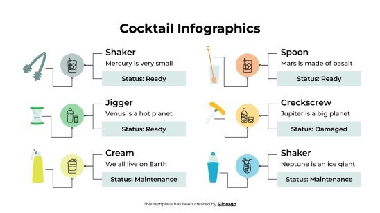 Cocktail Infographics Presentation