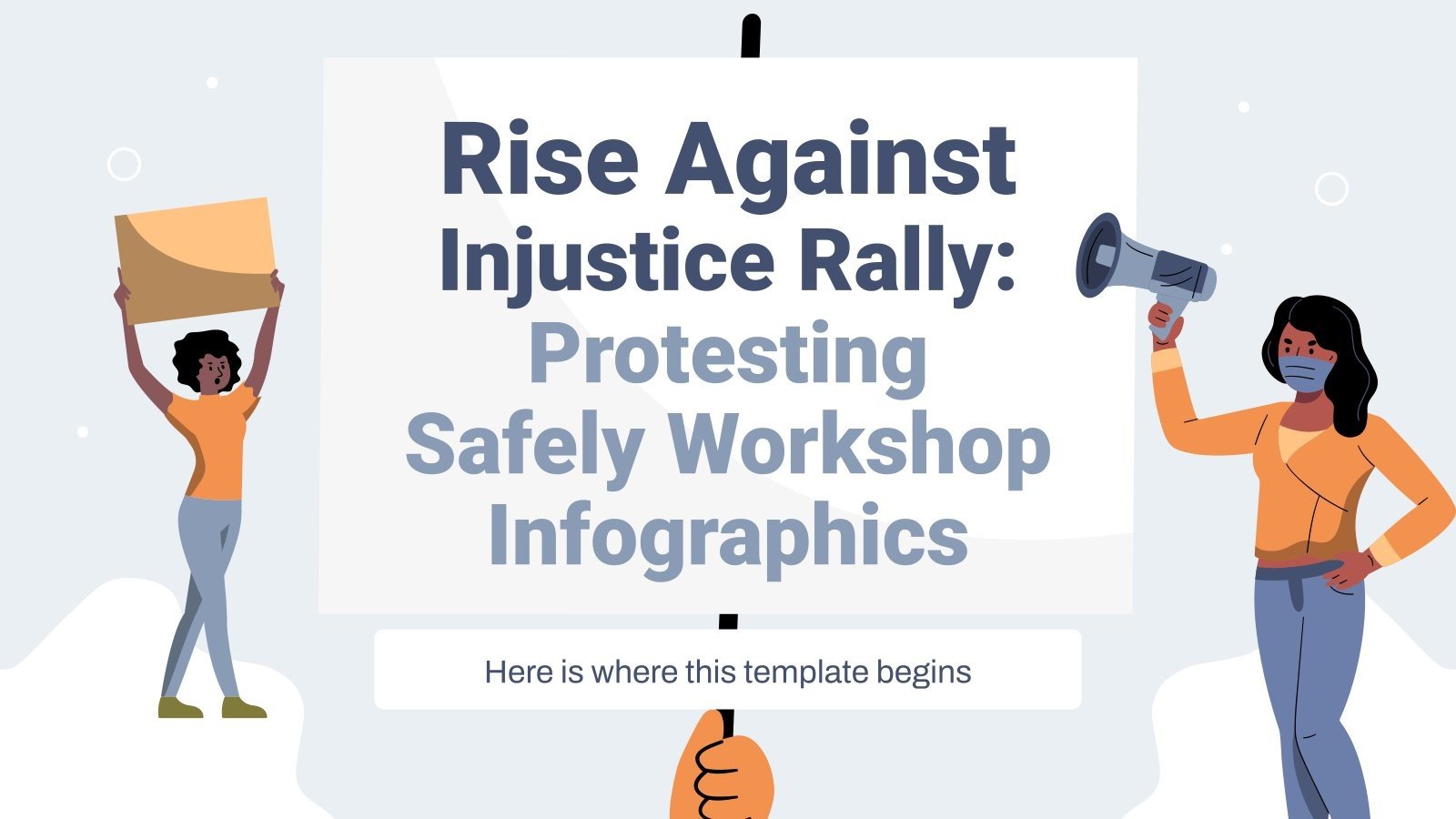 Rise Against Injustice Rally: Protesting Safely Workshop