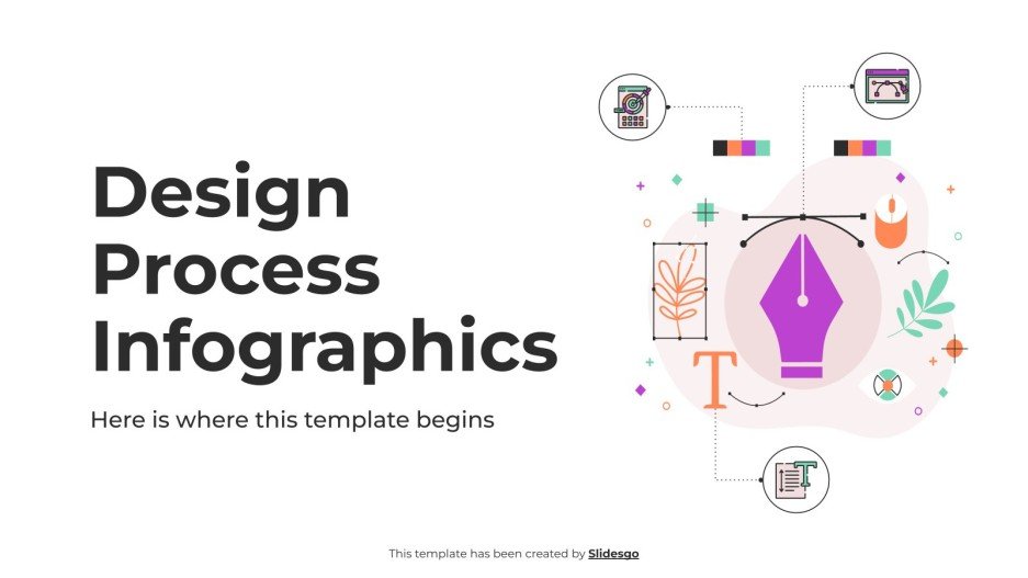 Design Process Infographics Template