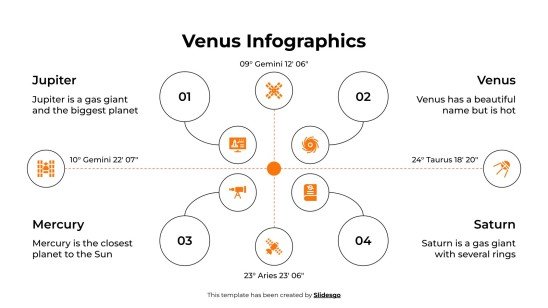 Venus Infographics Template