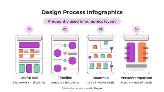 Design Process Infographics Template