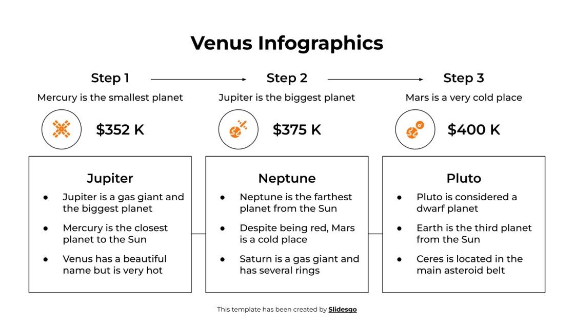 Venus Infographics Template