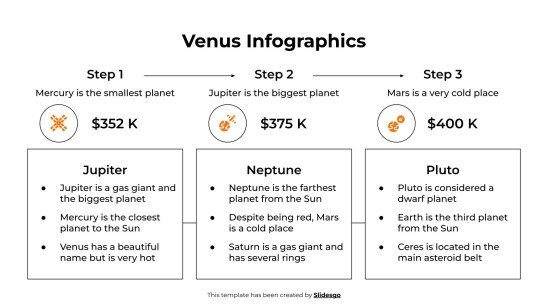 Venus Infographics Template