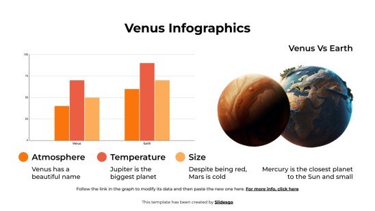Venus Infographics Template
