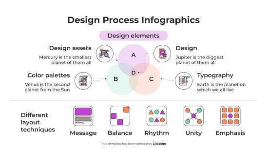 Design Process Infographics Template