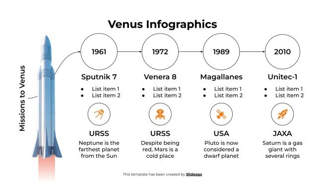 Venus Infographics Template