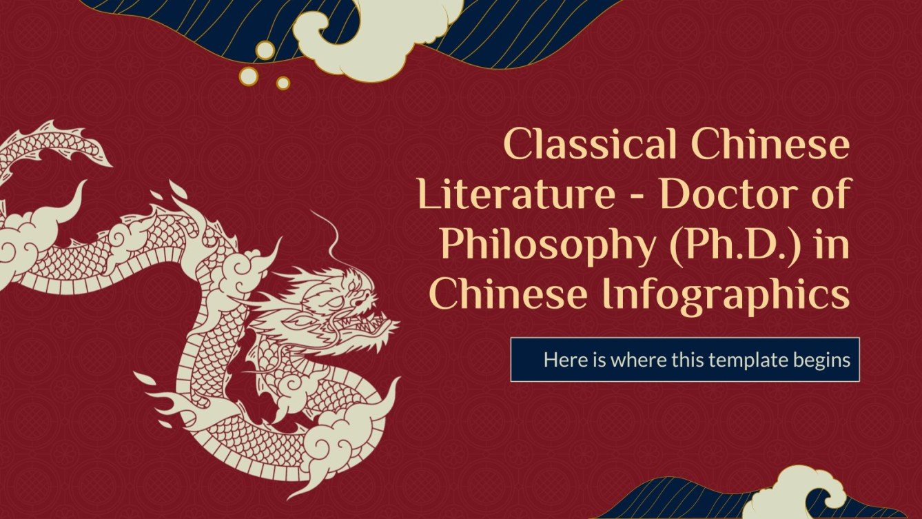 Free Chinese Language-themed Google Slides and PPT Templates
