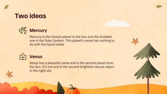 Happy Fall Theme Presentation