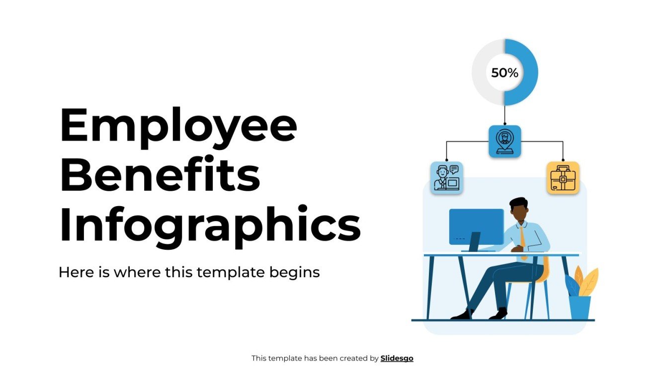 Employee Benefits Infographics Template