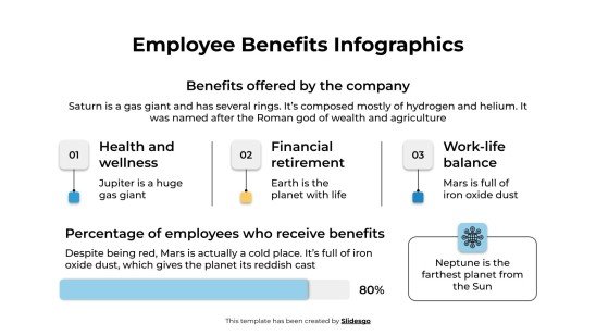 Employee Benefits Infographics Template