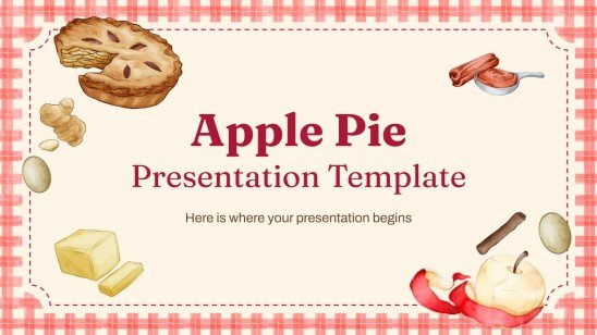 Apple Pie Presentation Template Presentation