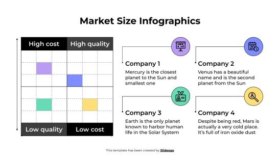 Market Size Infographics Template