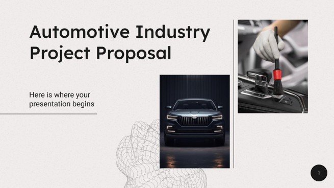 Automotive Industry Project Proposal Presentation