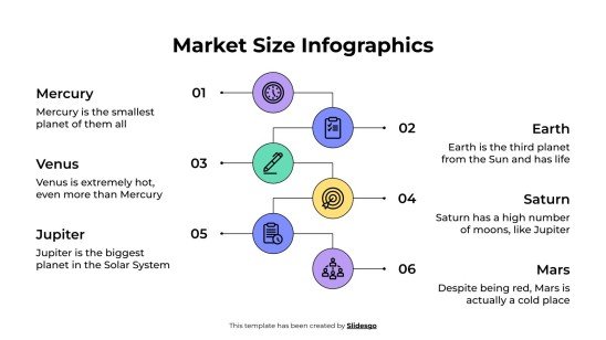 Market Size Infographics Template