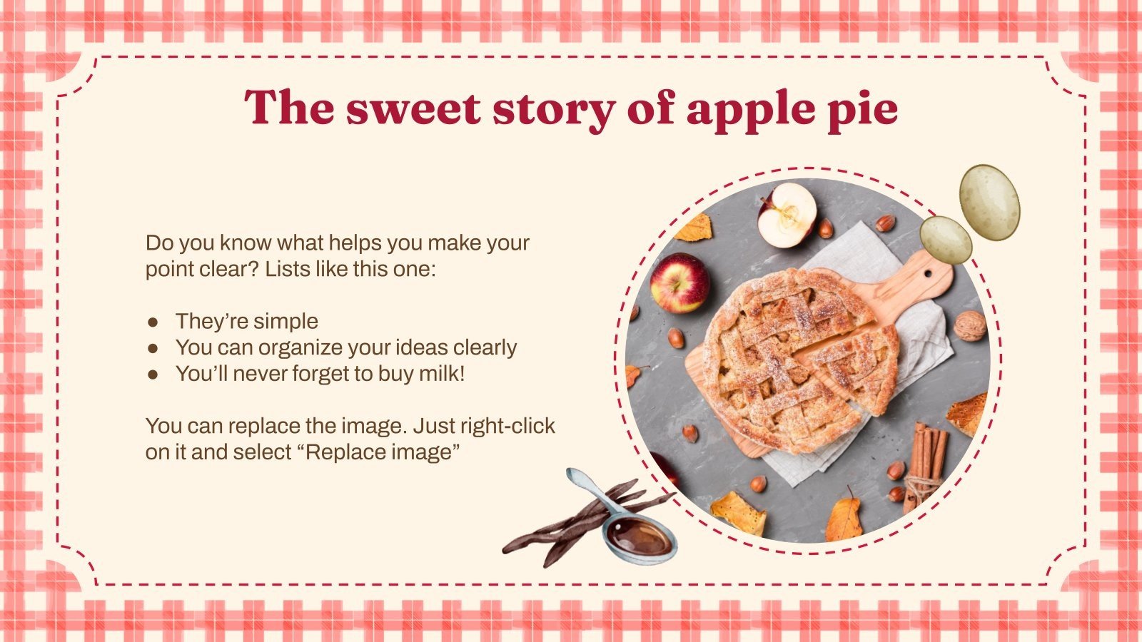 Apple Pie Presentation Template Presentation