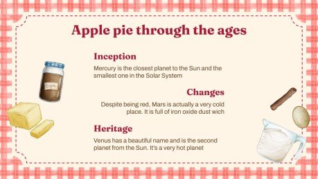 Apple Pie Presentation Template Presentation