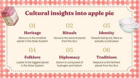 Apple Pie Presentation Template Presentation