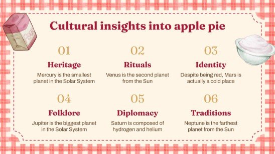 Apple Pie Presentation Template Presentation
