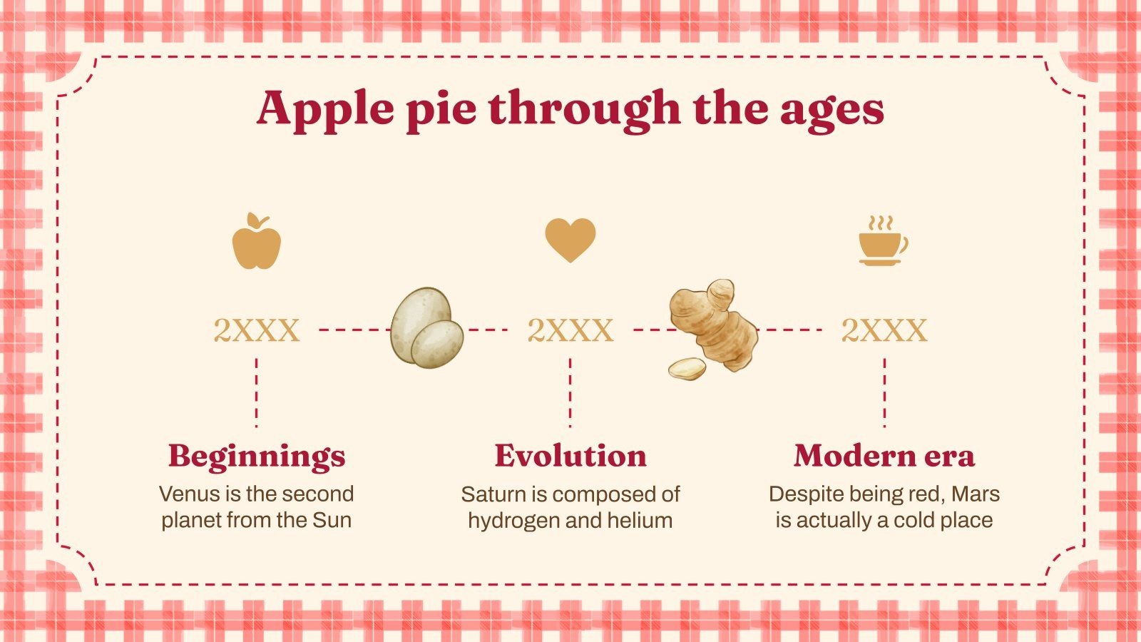 Apple Pie Presentation Template Presentation