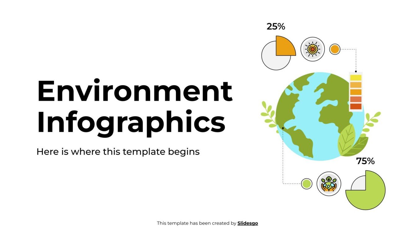 Environment Infographics Template