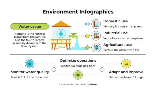 Environment Infographics Template