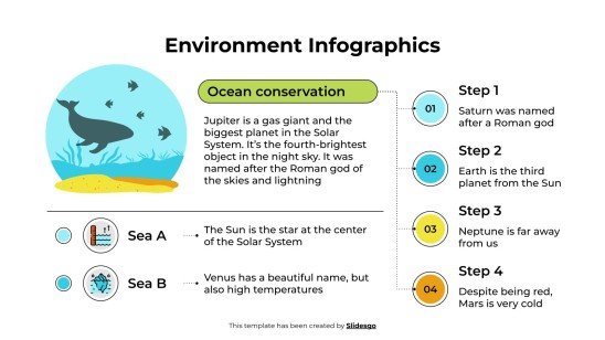 Environment Infographics Template