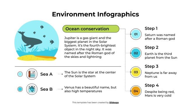 Environment Infographics Template