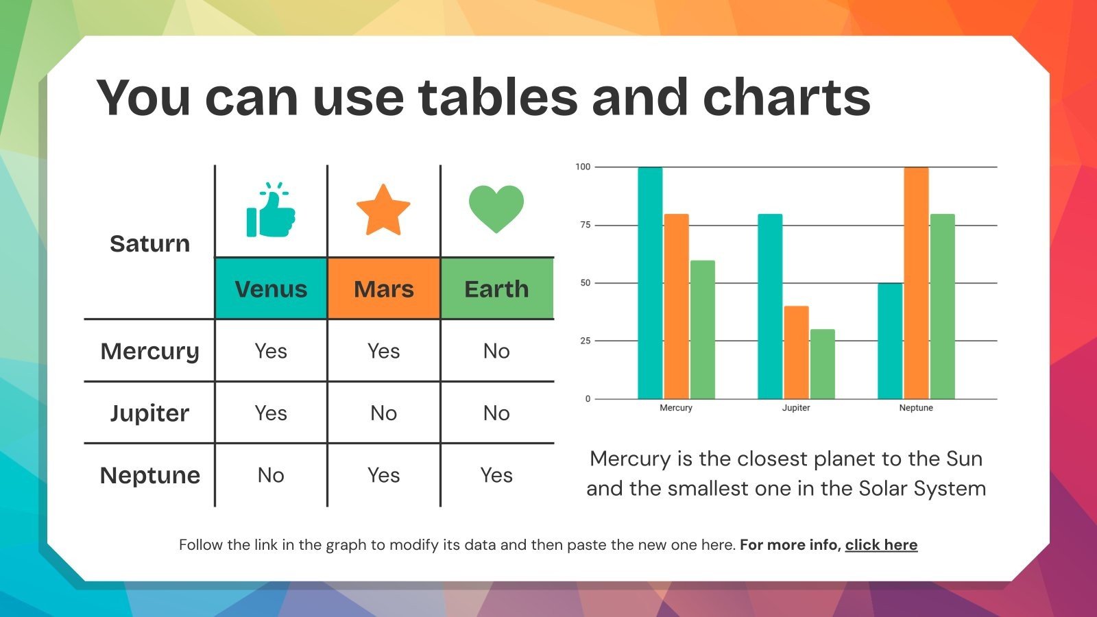 Colorful Low-Poly Lesson for Elementary Presentation